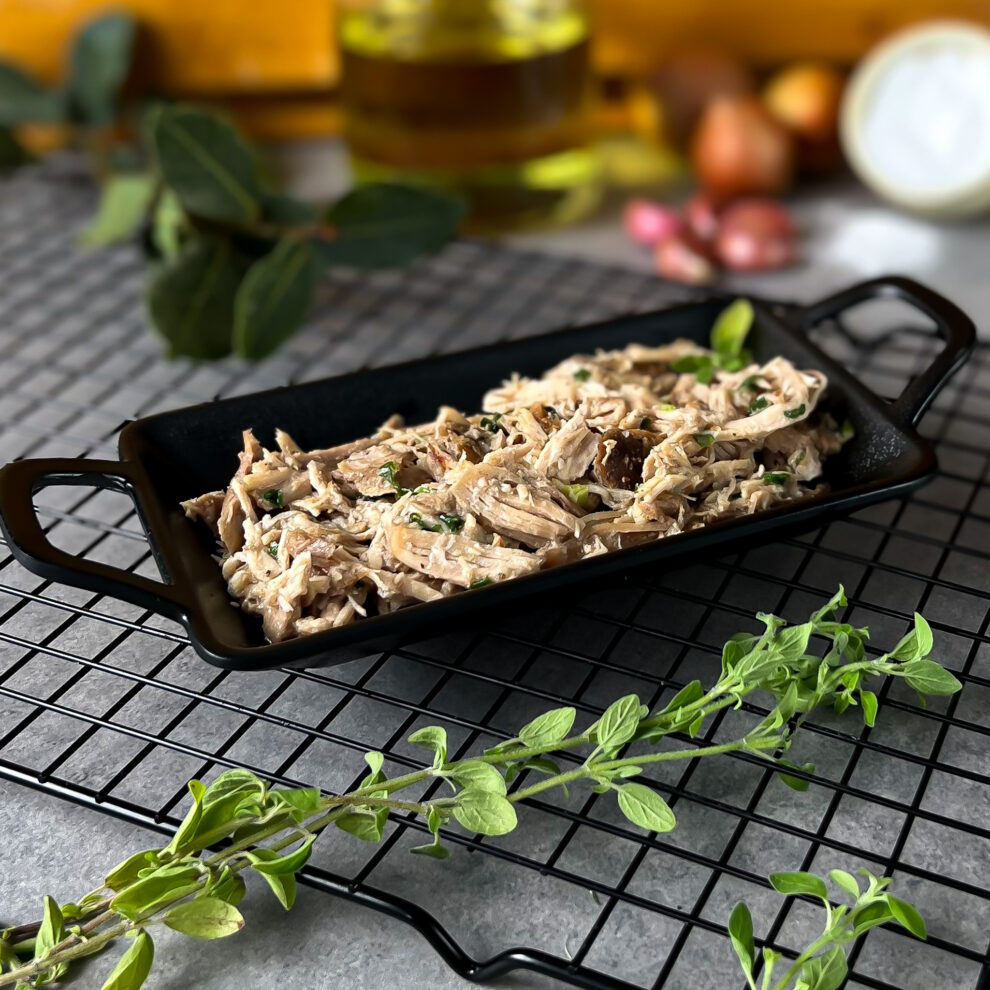 Pernil desfiado - Comida Boa