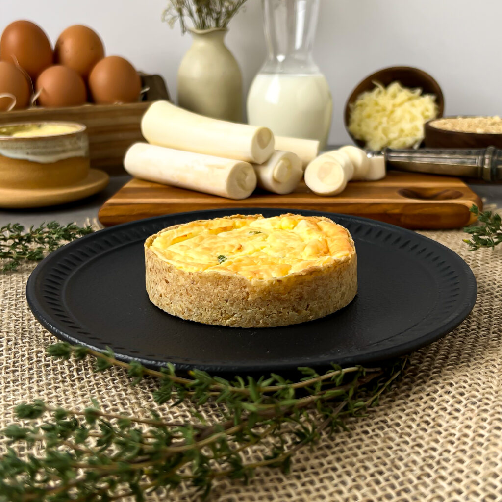 Quiche de palmito - Comida Boa