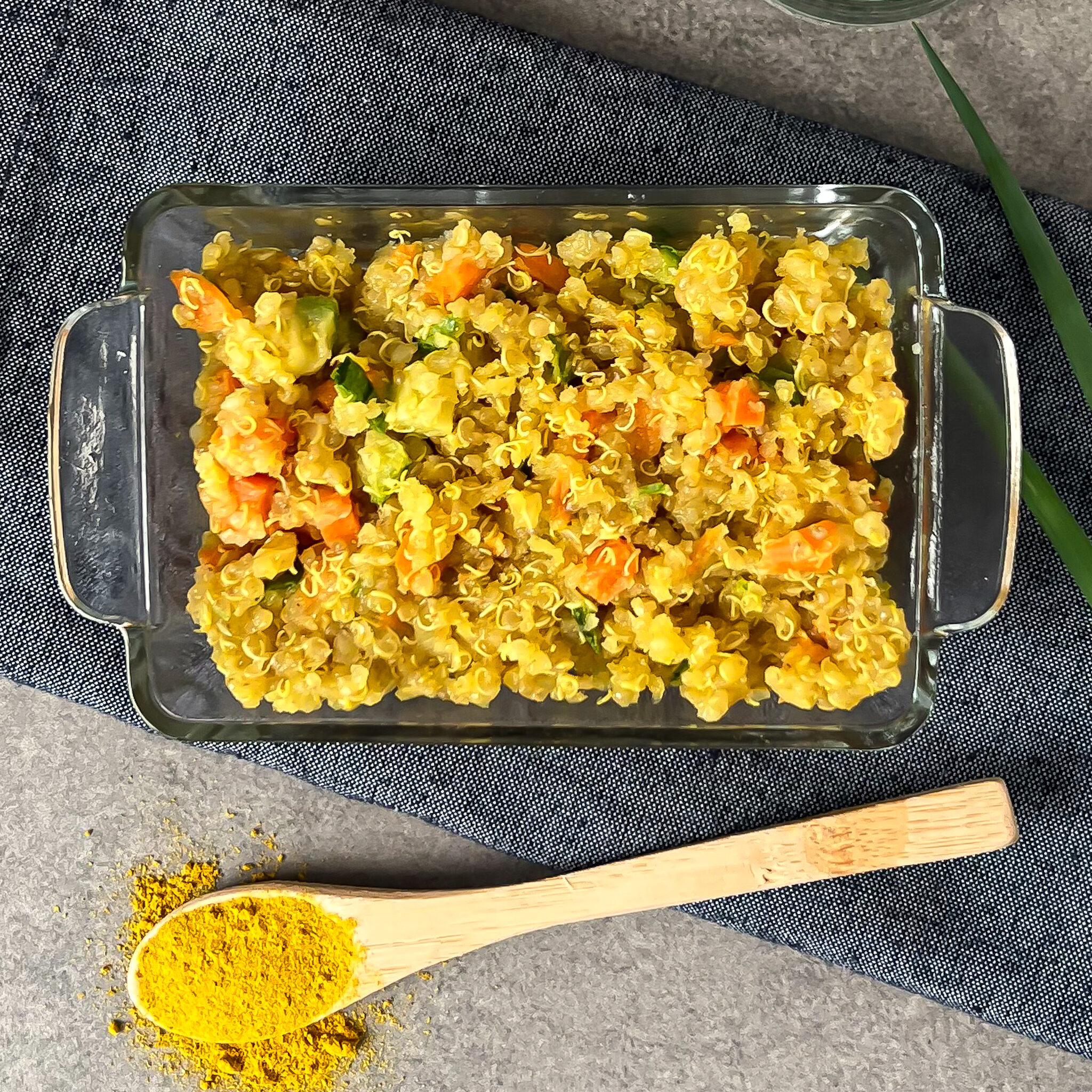 Quinoa com legumes - Comida Boa